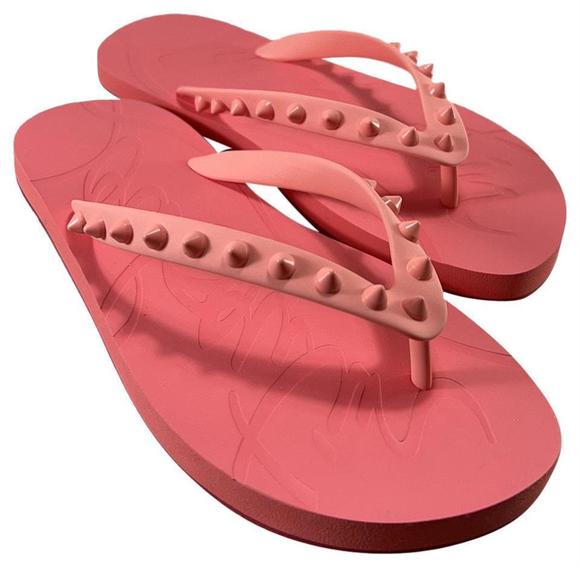 Christian Louboutin | Shoes | Womens Loubi Flip Spikes Donna Operette ...